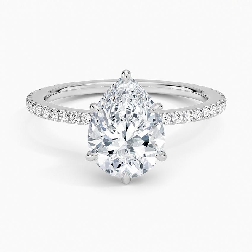 Alanna Pear Setting | Bling Factory - Diamonds & Jewellery
